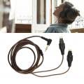 Replacement Audio Upgrade Cable for Sennheiser HD650 HD600 HD580 HD660S Massdrop HD6XX Headphones Cord 3.5mm Plug, 3.9ft
