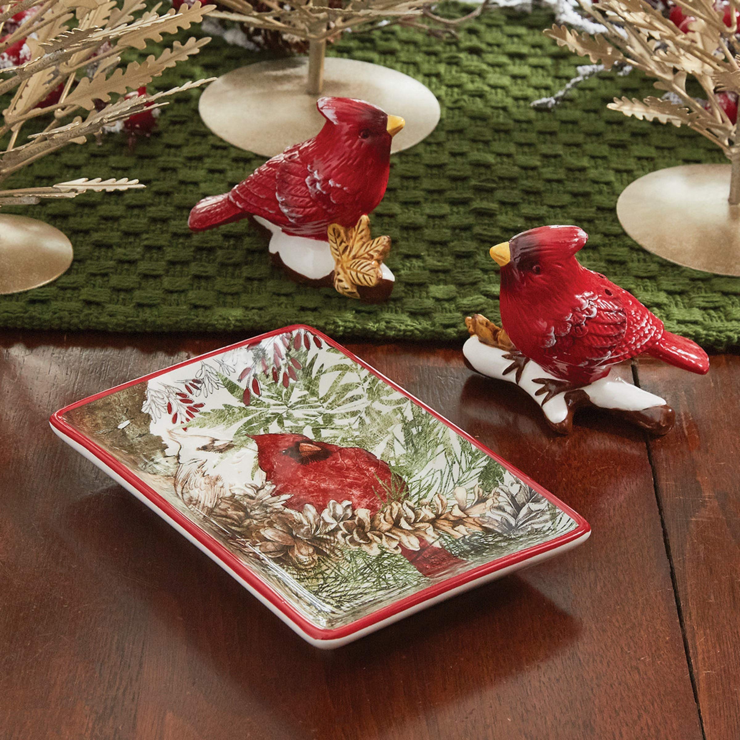 Park Designs Cardinals Spoon Rest 6.5"L