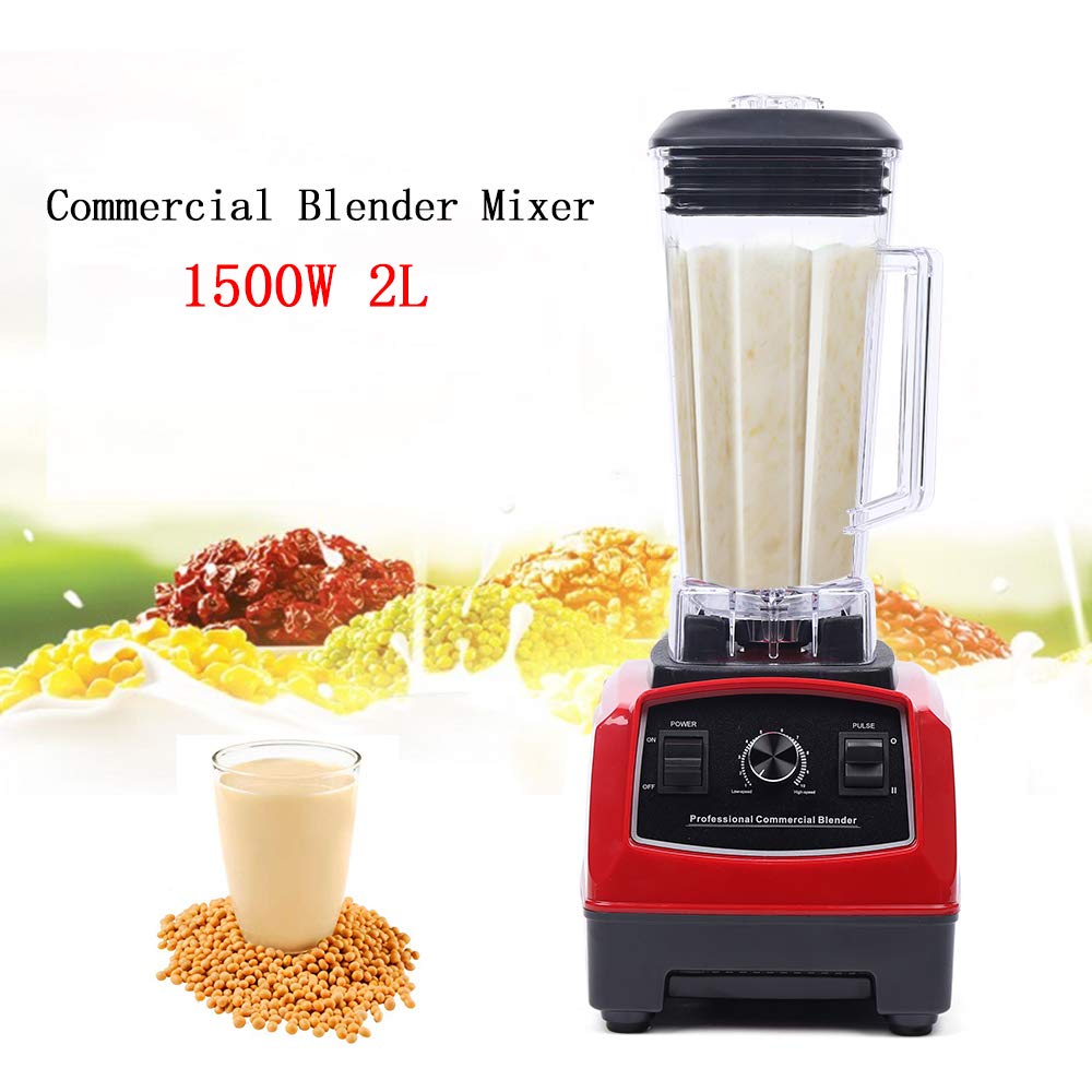Smoothie Maker,110V Food Processor,1500W Food Prep Machine, 2L Frozen Blending, 27,000RPM Commercial Blender Mixer,YL-010 (Model:YL-010)