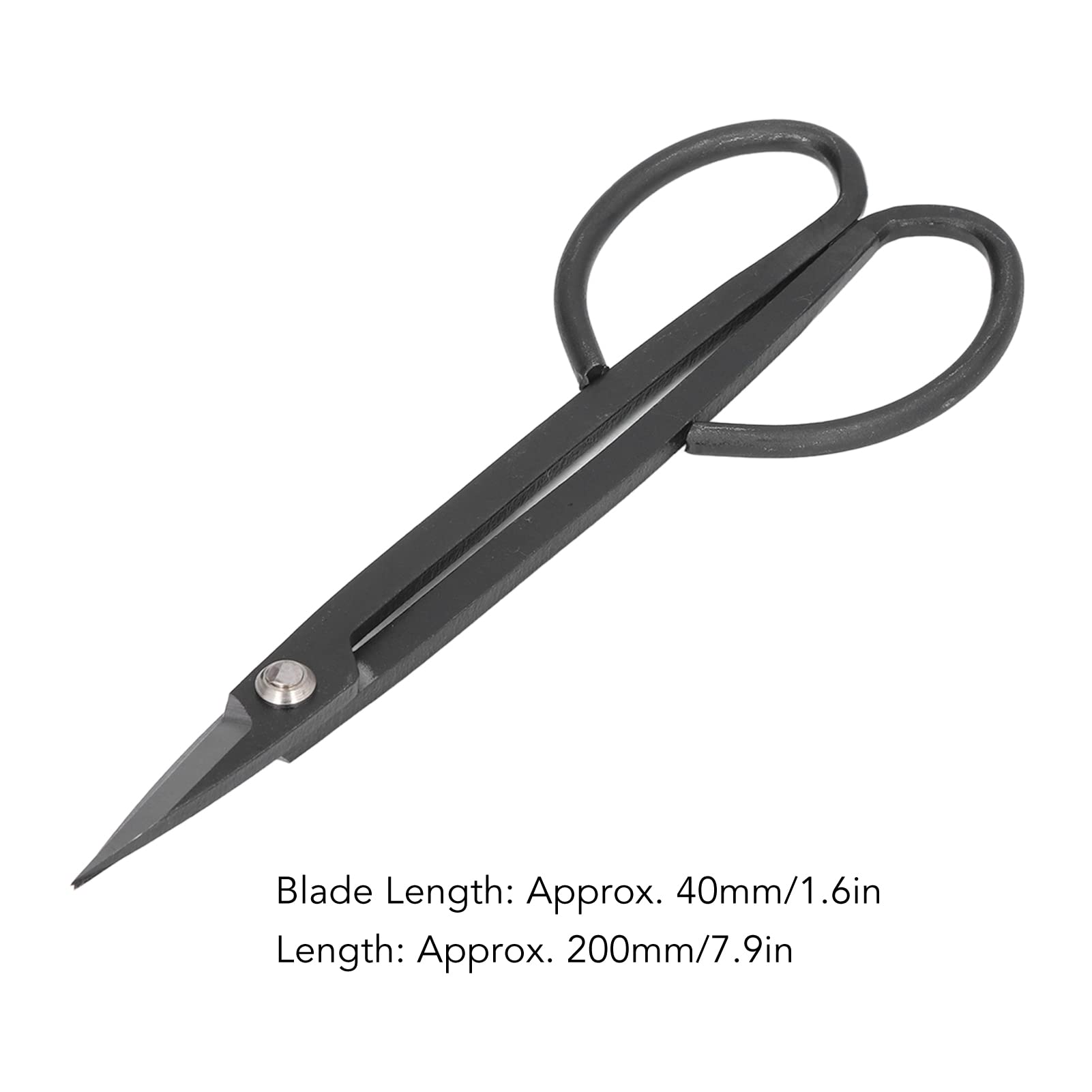 Plant Branch Scissors 58HRC Rust Resistant Steel Bonsai Scissors Cut for Garden Flower Arranging