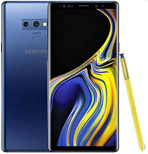 SAMSUNG Galaxy Note 9 (128GB, 6GB) 6.4", Snapdragon 845, IP68 Water Resistant, 4G LTE GSM AT&T Unlocked (T-Mobile, Metro, Global) N9600 (Fast Wireless Pad Bundle, Ocean Blue)