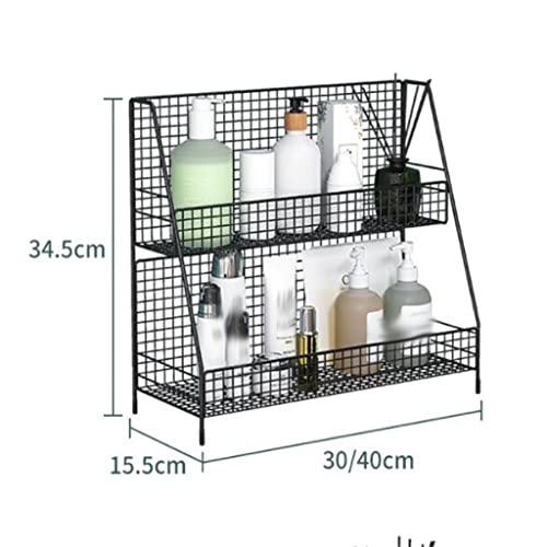 SLNFXC Storage Rack Toilet Bathroom Washstand Shelf Multi-Layer Desktop Pool Gap Bracket