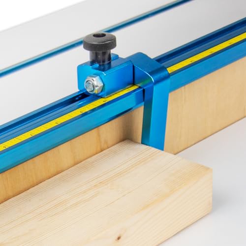 POWERTEC 71135 2-1/4-Inch Fence Flip Stop for Woodworking