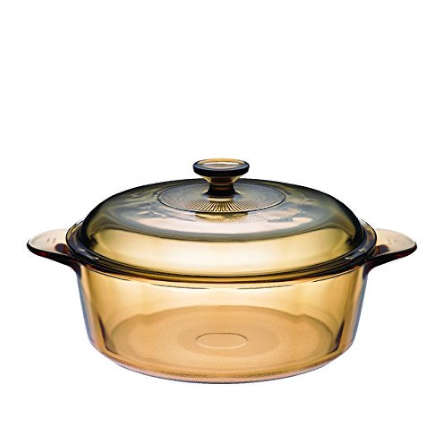 VISIONS 3.25L Pyroceram Versa Pot with Glass Cover, Amber