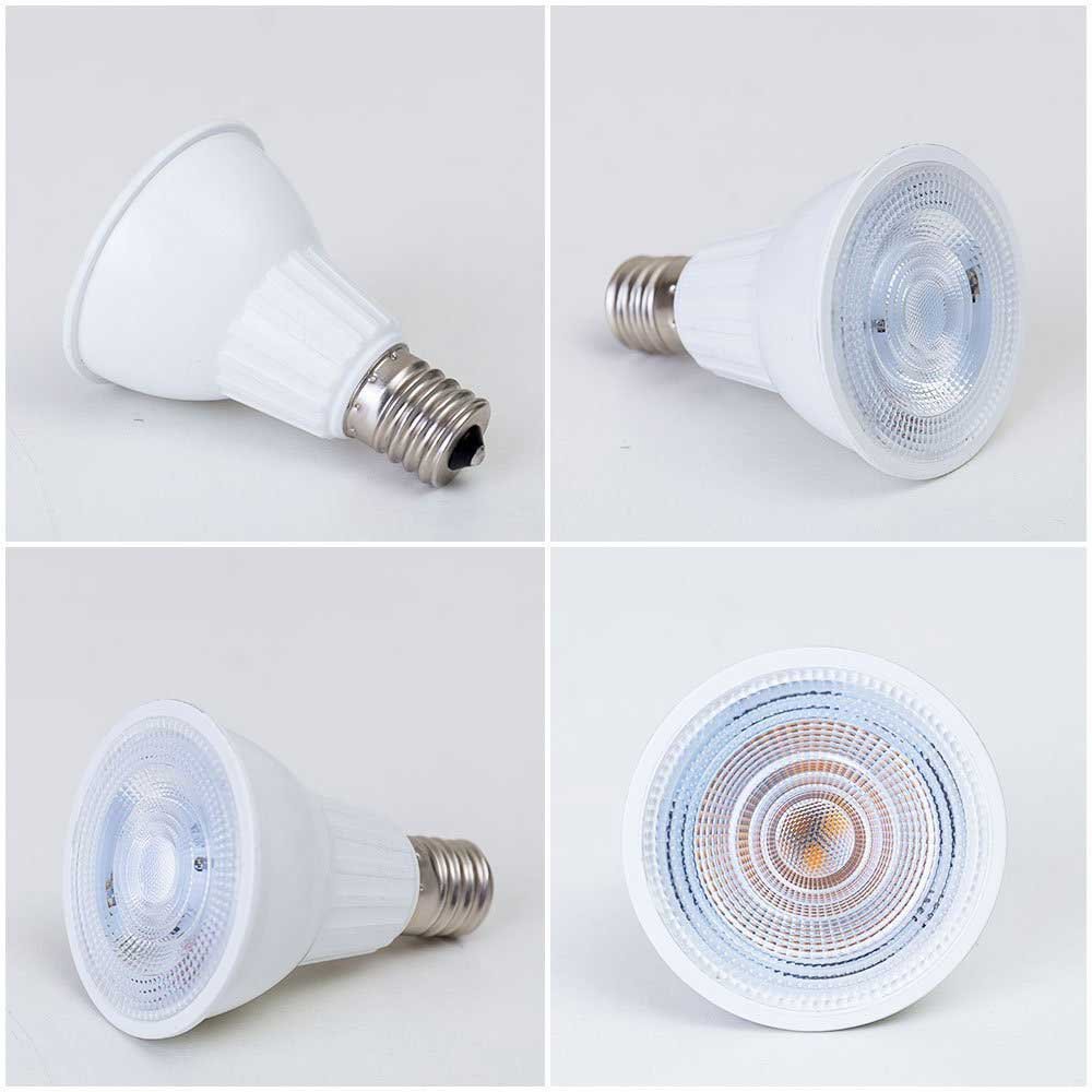 Haian E17 Reflector R14 Spotlight Bulb,E17 LED Light Bulb Used for Reading Lamp,Cabinet Lamp,Desk Lamp,5 Watt(50W Incendescent Equivalent),Warm White 3000K Available Non-dimmable (1 Pack)