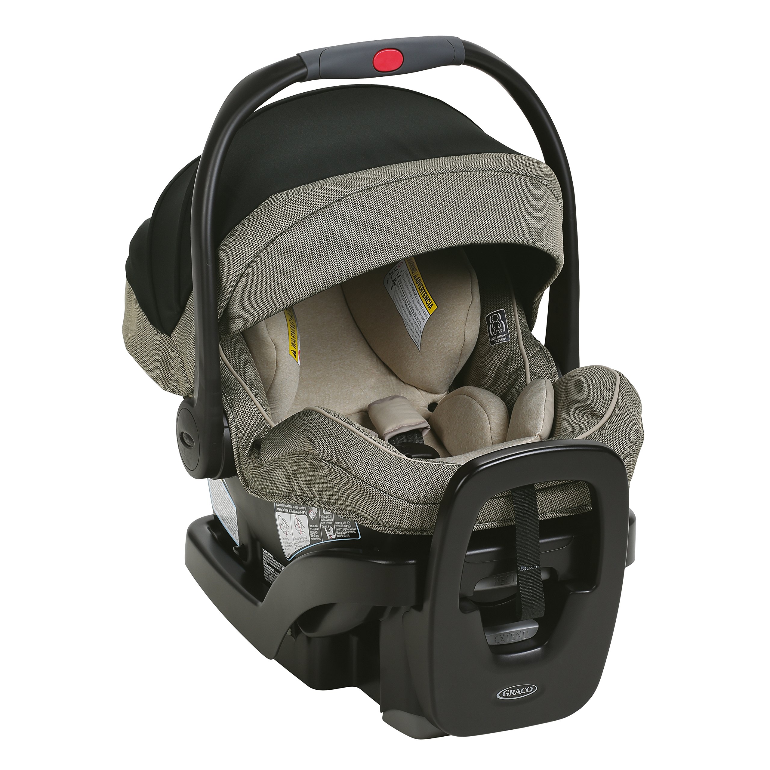 Graco SnugRide SnugLock Extend2Fit 35 Infant Car Seat | Ride Rear Facing Longer with Extend2Fit, Haven