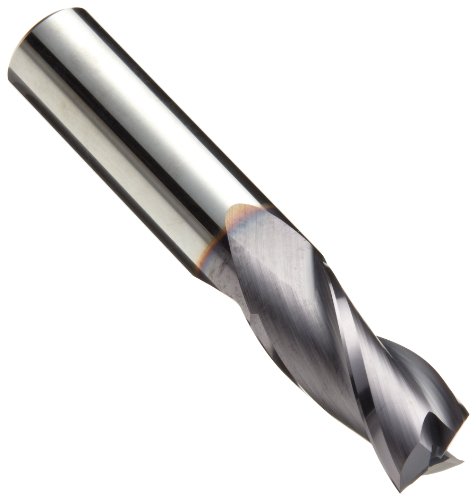 Niagara Cutter - C330-0.188-D3-S.0-Z3 N86006 Carbide Square Nose End Mill, Inch, TiAlN Finish, Roughing and Finishing Cut, 30 Degree Helix, 3 Flutes, 2" Overall Length, 0.188" Cutting Diameter, 0.188" Shank Diameter