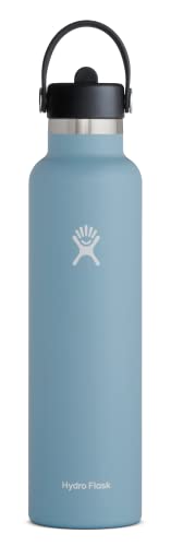 Hydro Flask 24 oz Standard Mouth Flex Straw Cap Rain