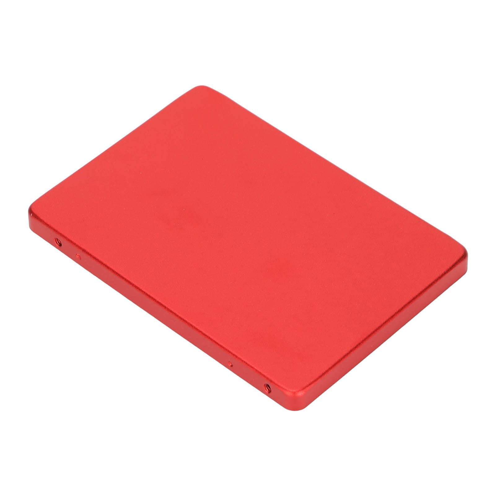 MSATA to SATA3.0 Hard Drive Adapter Card, Aluminum SSD Adapter Enclosure High Heat Dissipation for Home for Desktop Computer Red