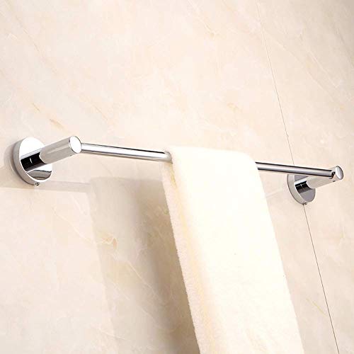 Towel Holder Waterproof Stainless Steel Towel Rack Shelf Wall Mounted Towel Holder Rails 60 * 5.7cm