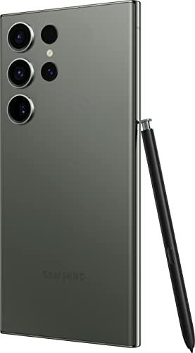 SAMSUNG Galaxy S23 Ultra 5G S9180 Dual 512GB 12GB RAM, 200 MP Camera, Factory Unlocked, NGP Wireless Charger Includedâ Green