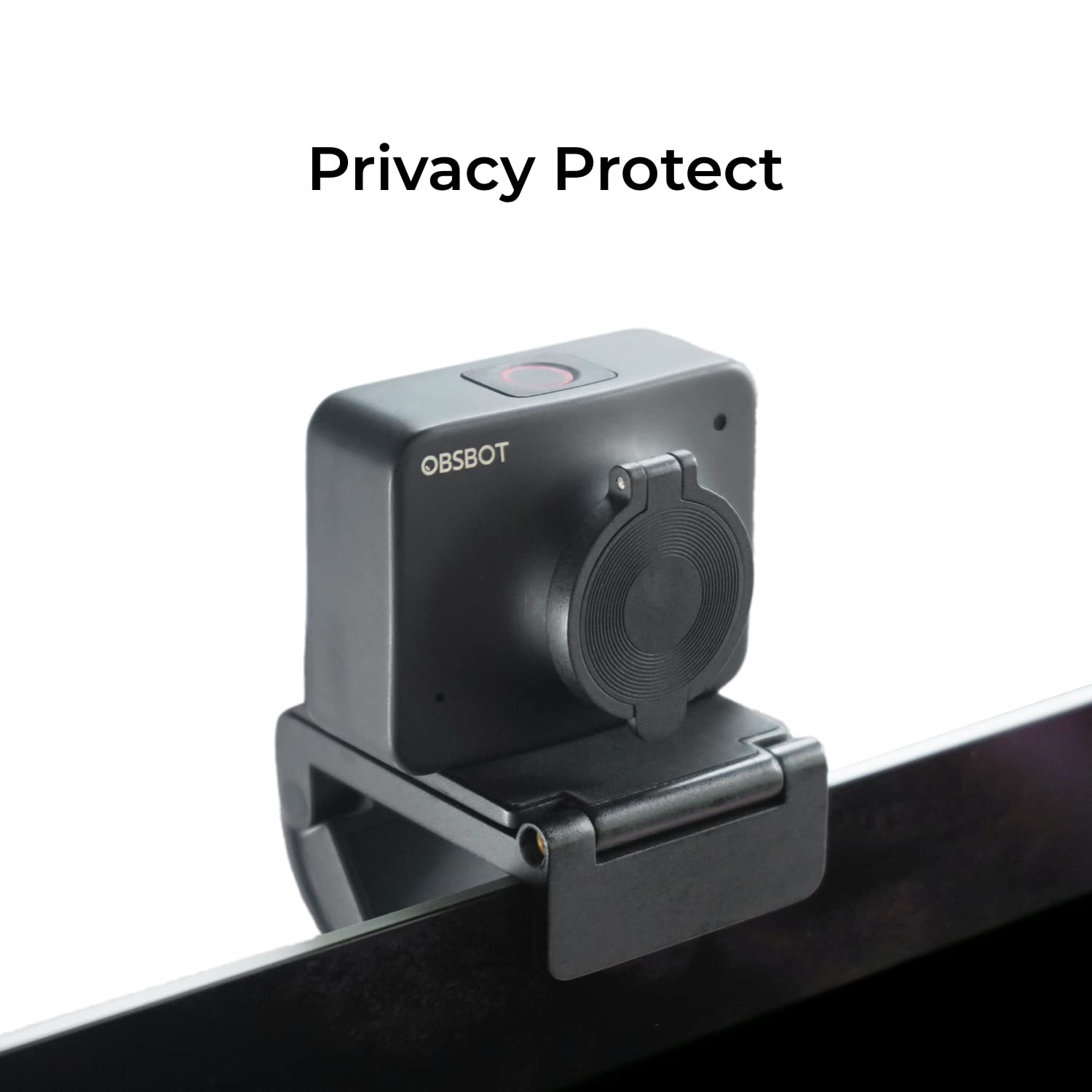 OBSBOT Meet AI-Powered 4K Webcam, AI Framing & Autofocus, Webcam with Microphone, Background Bokeh, 60 FPS, HDR Low-Light Correction, Beauty Mode, Webcam for PC, Streaming, Conference, Gaming, etc.