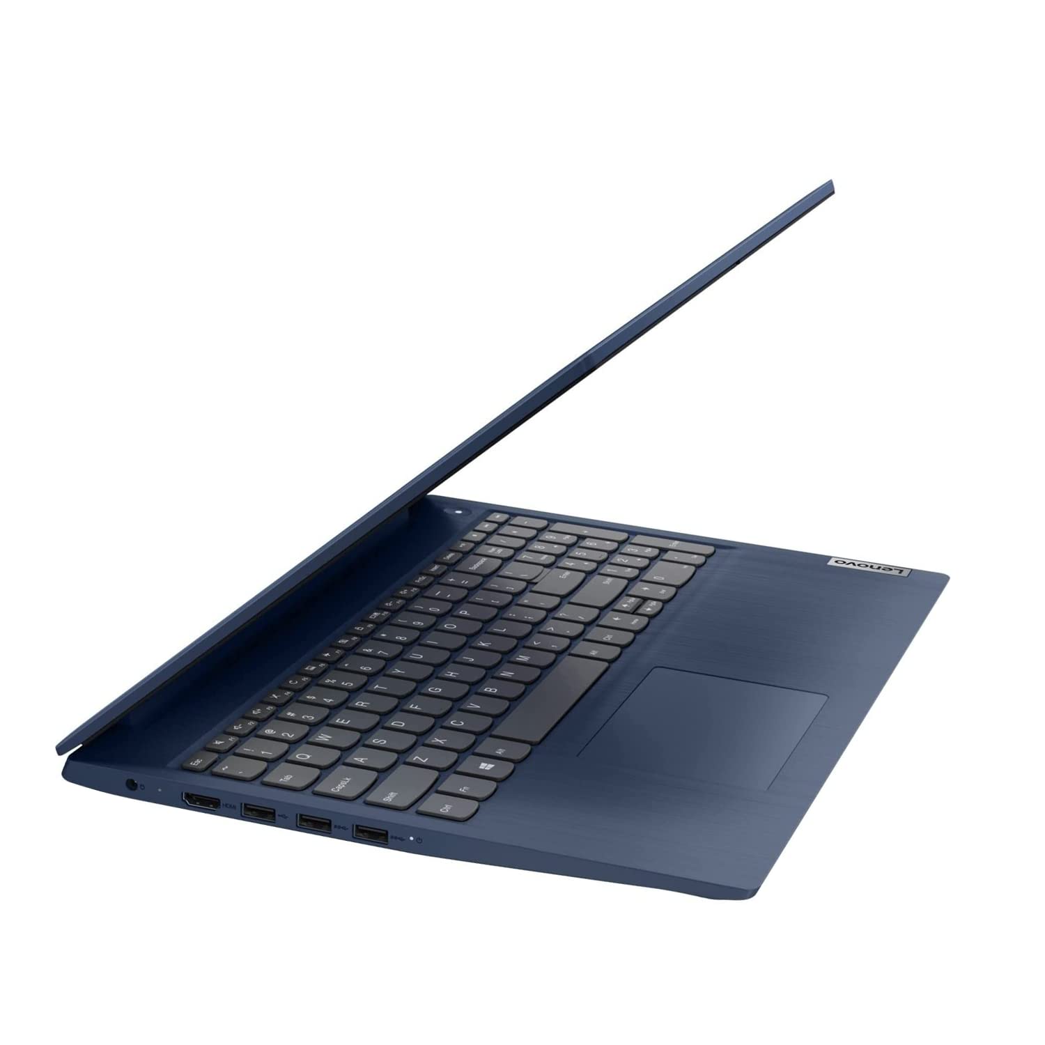 Lenovo IdeaPad 3i Laptop, 15.6โ FHD, 11th Gen Intel Core i3-1115G4 Processor, 8GB DDR4 RAM, 256GB PCIe NVMe SSD, Fingerprint Reader, SD Card Reader, HDMI, Webcam, Windows 10 Home, Blue