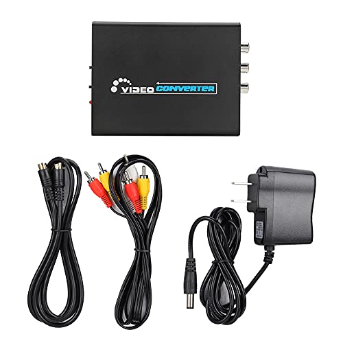 GUPE Video Converter, HDMI Converter HDMI to Av S Terminal for Svideo for CRT TV(#1)