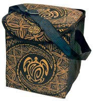 Gotta Be Hawaiian Island Cooler 12 Can Capacity Honu Turtle Tapa