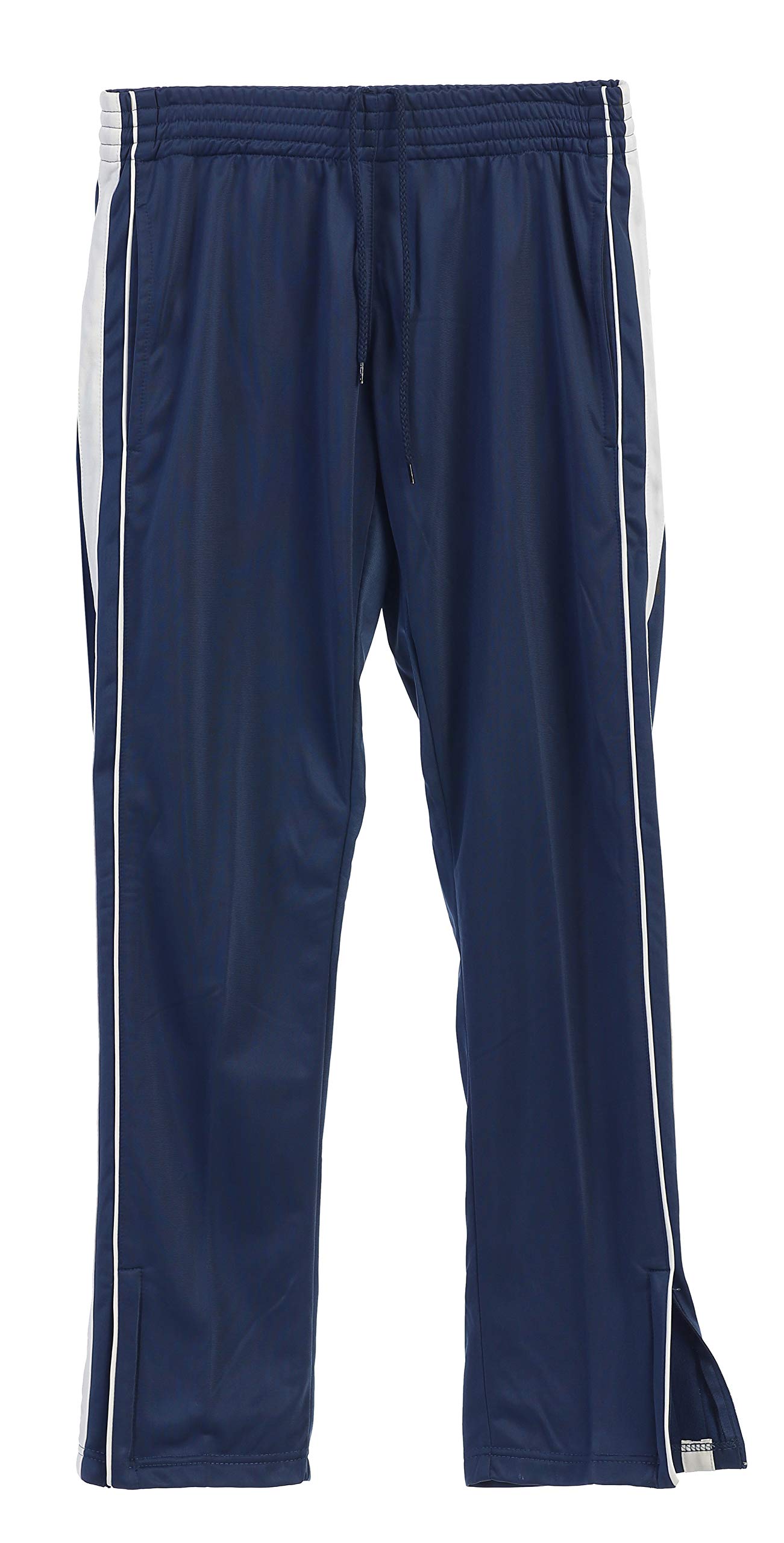 Gioberti Mens Athletic Track Pants, Navy, X Large