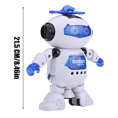 Srliya Humanoid Robot Dancing Robot for Kids 22×14×9 360 rotatable Lighting Dancing Humanoid Robot Toy Kid Children Playful Gift