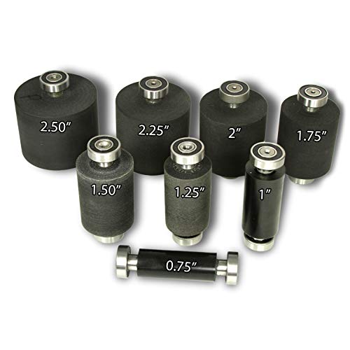 Poly Small Wheel Rollers for 2x72 Grinders (1" Diameter)