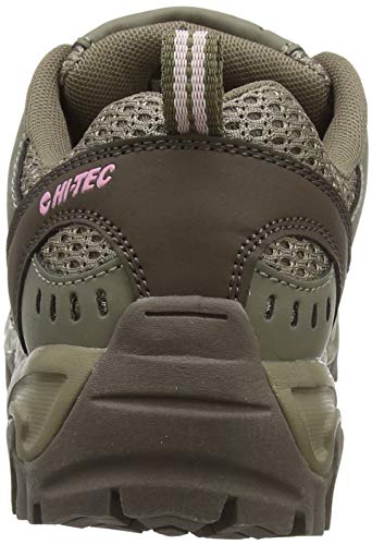Hi-Tec Women's Low Rise Hiking Boots, Grey Lt Taupe Mellow Rose 43, 9