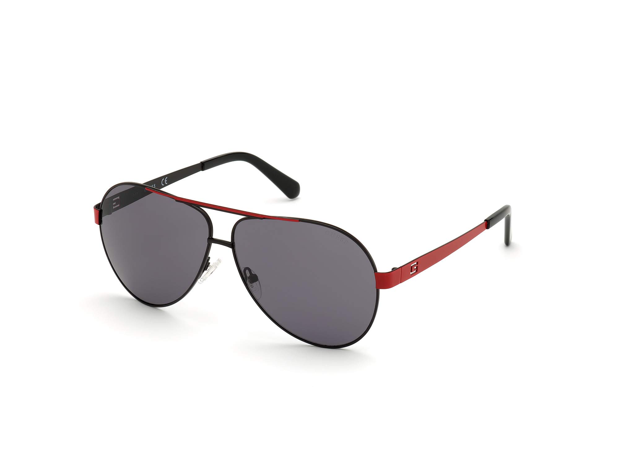 GUESS GU6969 Shiny Black/Smoke One Size