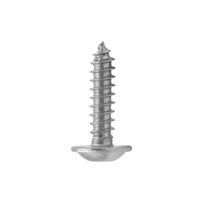 Hexagon Socket Screws 10pcs 304 Stainless Steel Pan Head Hexagon Socket Pad Self-Tapping Screws with Round Head Hexagon Socket Pad (Size : M5*12)