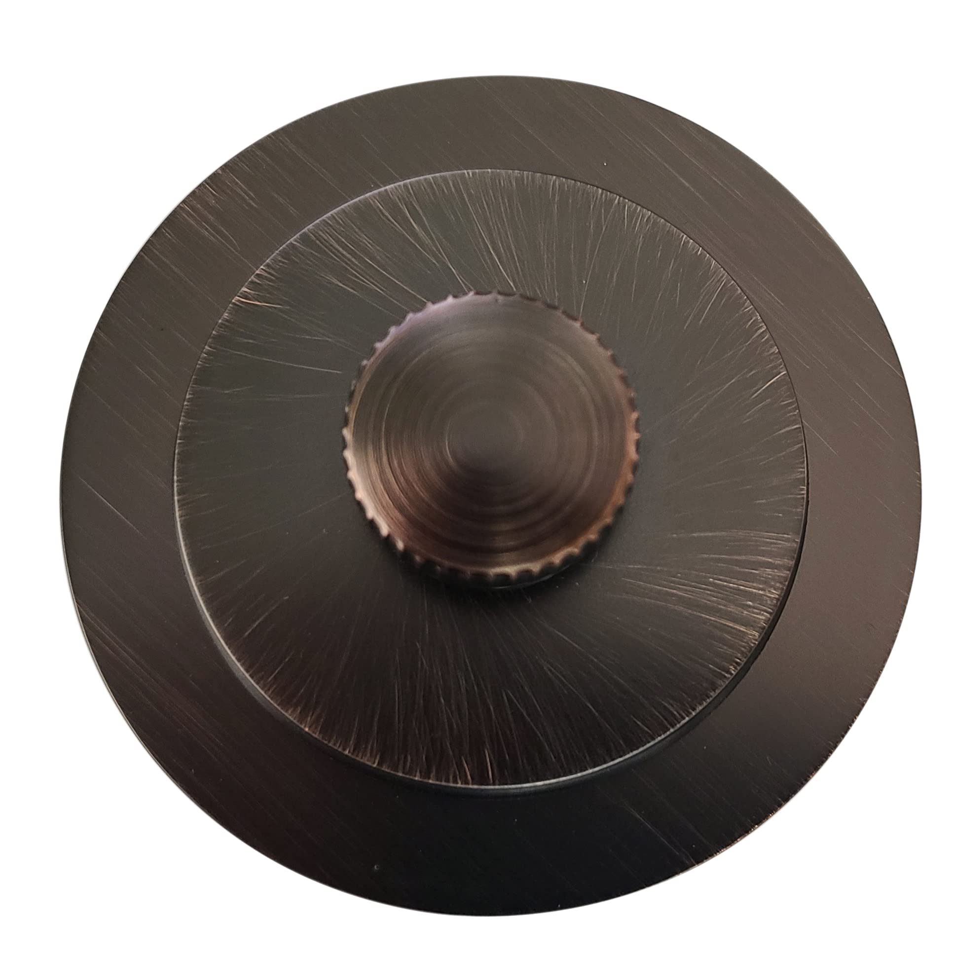 Westbrass D331-12A 1-1/2" NPSM Twist & Close Bathtub Drain Plug, Coarse Thread, Antique Bronze