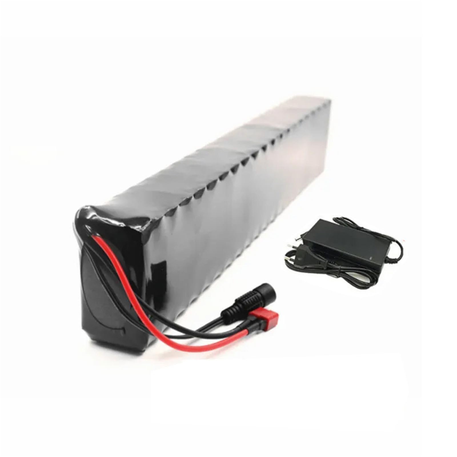 HefddEHY 48V 15Ah/20Ah E-Bike Battery,48V Rechargeable Lithium Battery Pack, with T Connector+54.6V 2A Charger,Suitable for 200W-1000W Electric Bicycles Scooters,15ah