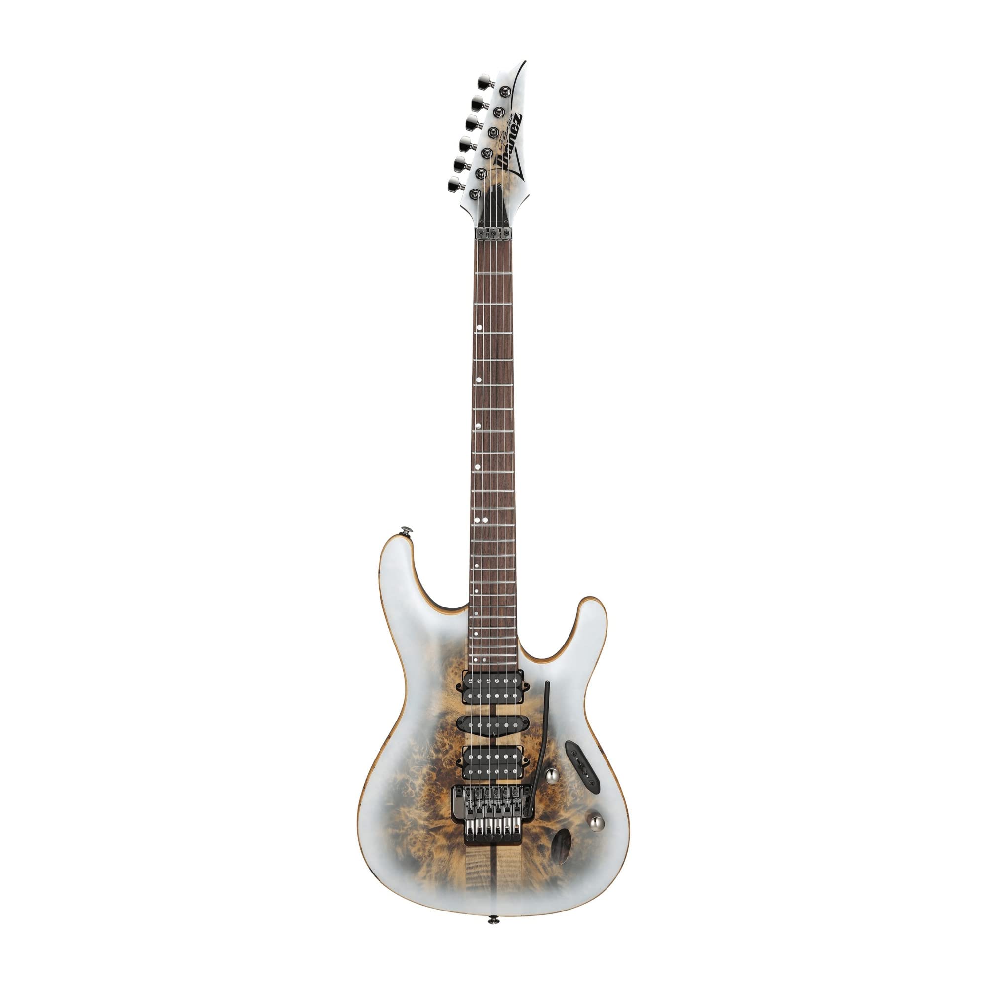 Ibanez S Premium 6-String Electric Guitar with Gig Bag (Right-Handed, White Frost Burst)