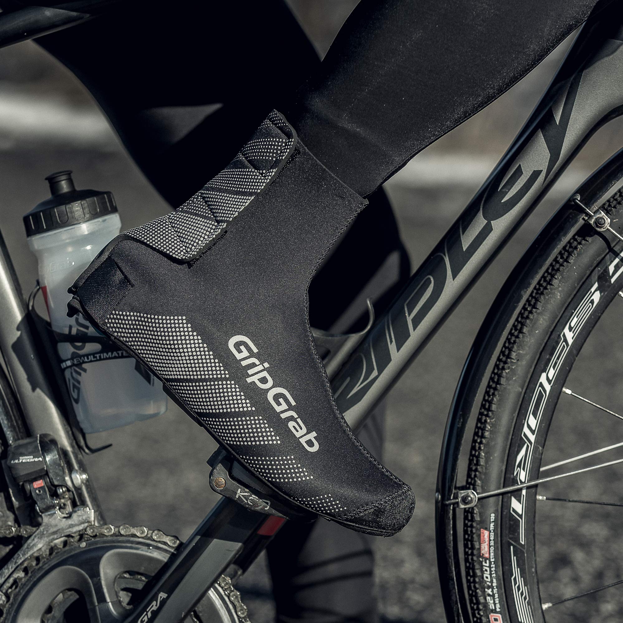GripGrab Ride Winter Road Shoe Covers Thermal Waterproof Neoprene Road Cycling Overshoes Cycling Shoe Covers Cold Weather