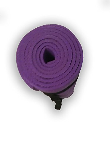 Golden Days 1/4 Inch Yoga and Exercise Mat with Carrying Strap