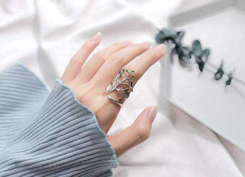 Helen de Lete Innovative The Tree Of Life Sterling Silver Open Ring