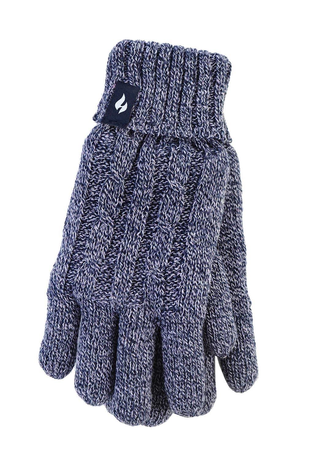 HEAT HOLDERS Women's Standard Pair of Gloves, Black, Small/Medium