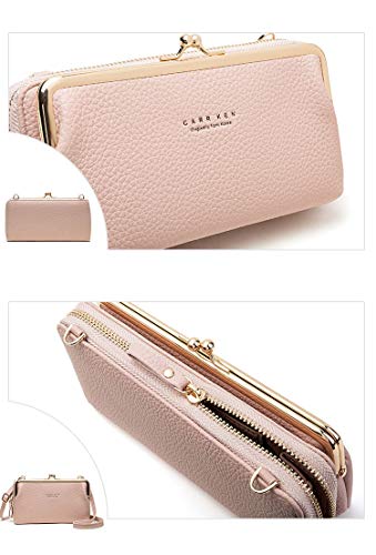 GXF-BAELLERRY Korean Fashion one-Shoulder Diagonal Mobile Phone Bag Multifunctional Horizontal Wallet (Color : Green)