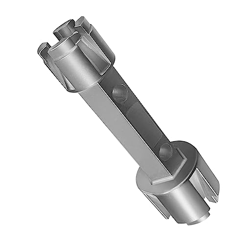 WBJKZJD Tub Drain Remover Wrench, Heavy Duty Drain Wrench Aluminum Alloy Wrench for Install and Remove Most Bath and Shower Drains