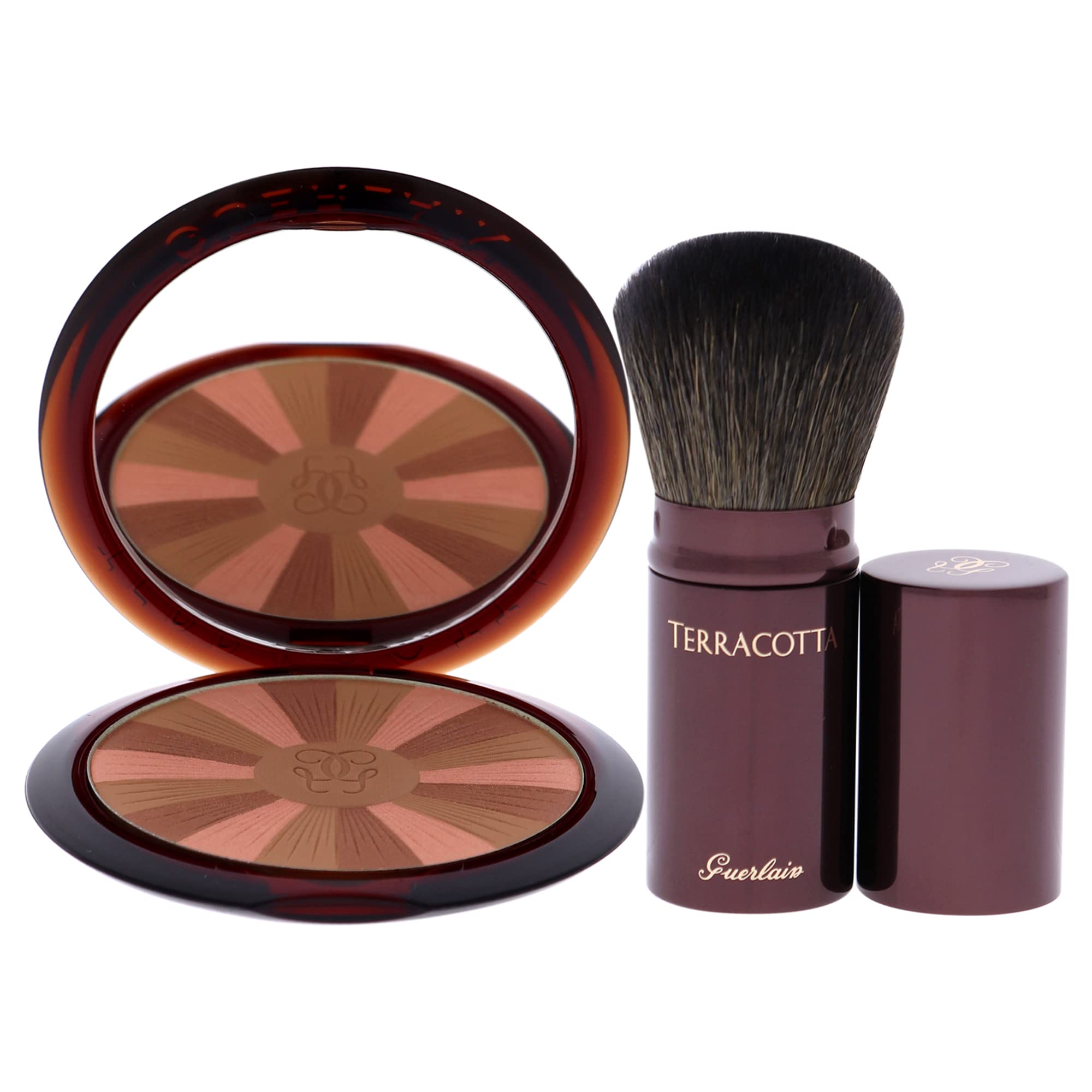 Guerlain Terracotta Light The Sun-Kissed Healthy Glow Powder and Brus Women Powder 0.3 oz