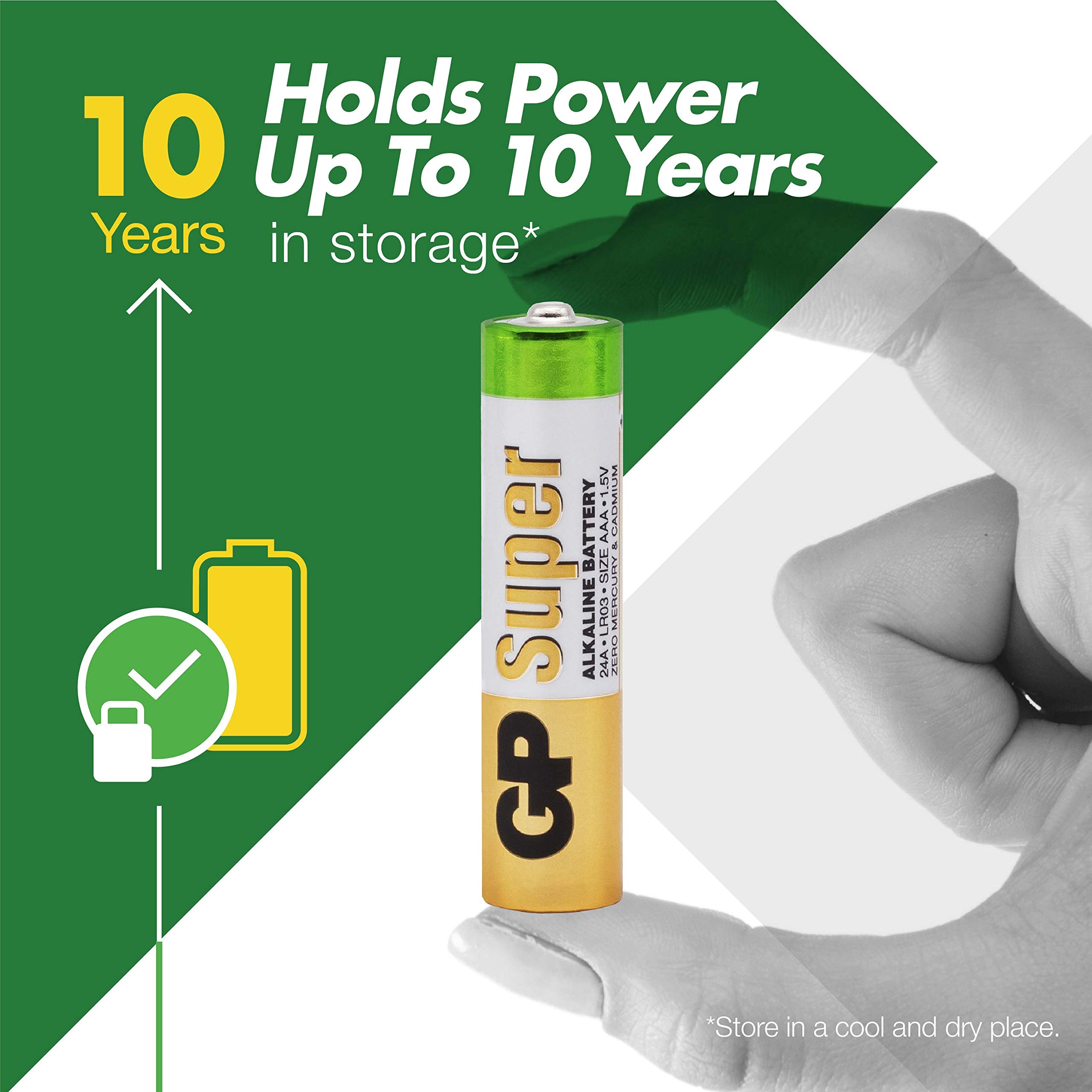 GP Batteries 30310 Battery Alkaline AAA