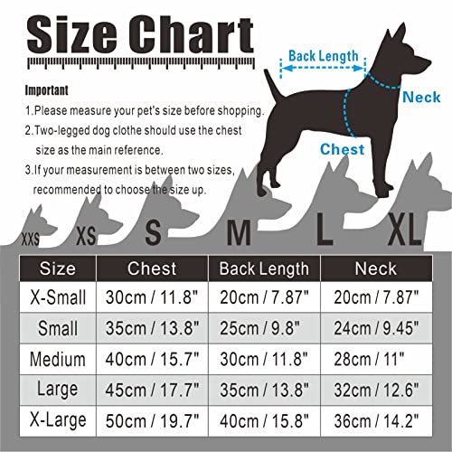 Warm Puppy Winter Sweater Thickened Plush Pet Dog Clothes for Small Dogs Clothing, Gradient Blue, Small