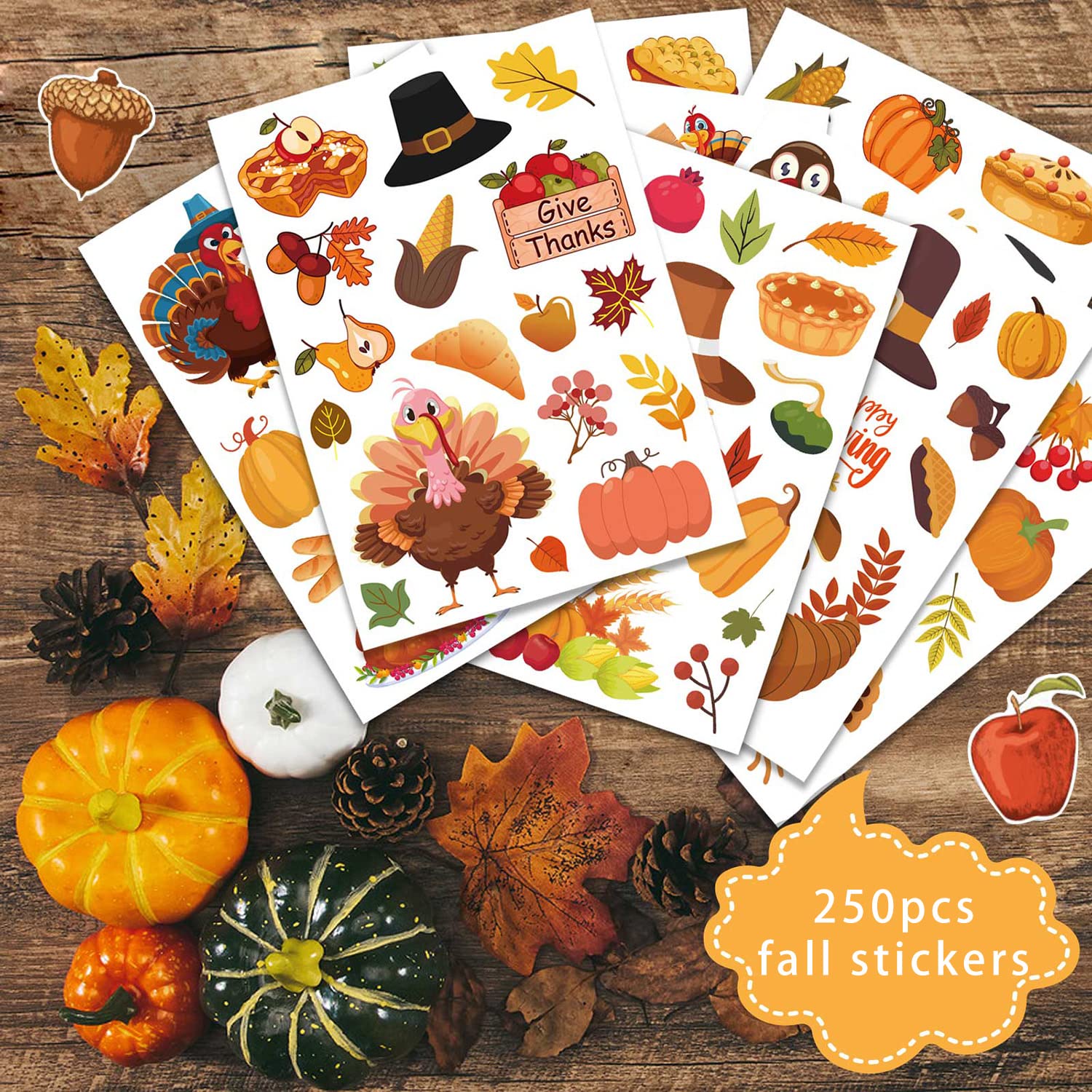 Nramoss DIY Fall Picture Craft Frame Kits for Kids 30 Packs Make Your Own Picture Frames Thanksgiving Crafts Classroom Game Fall Party Favor