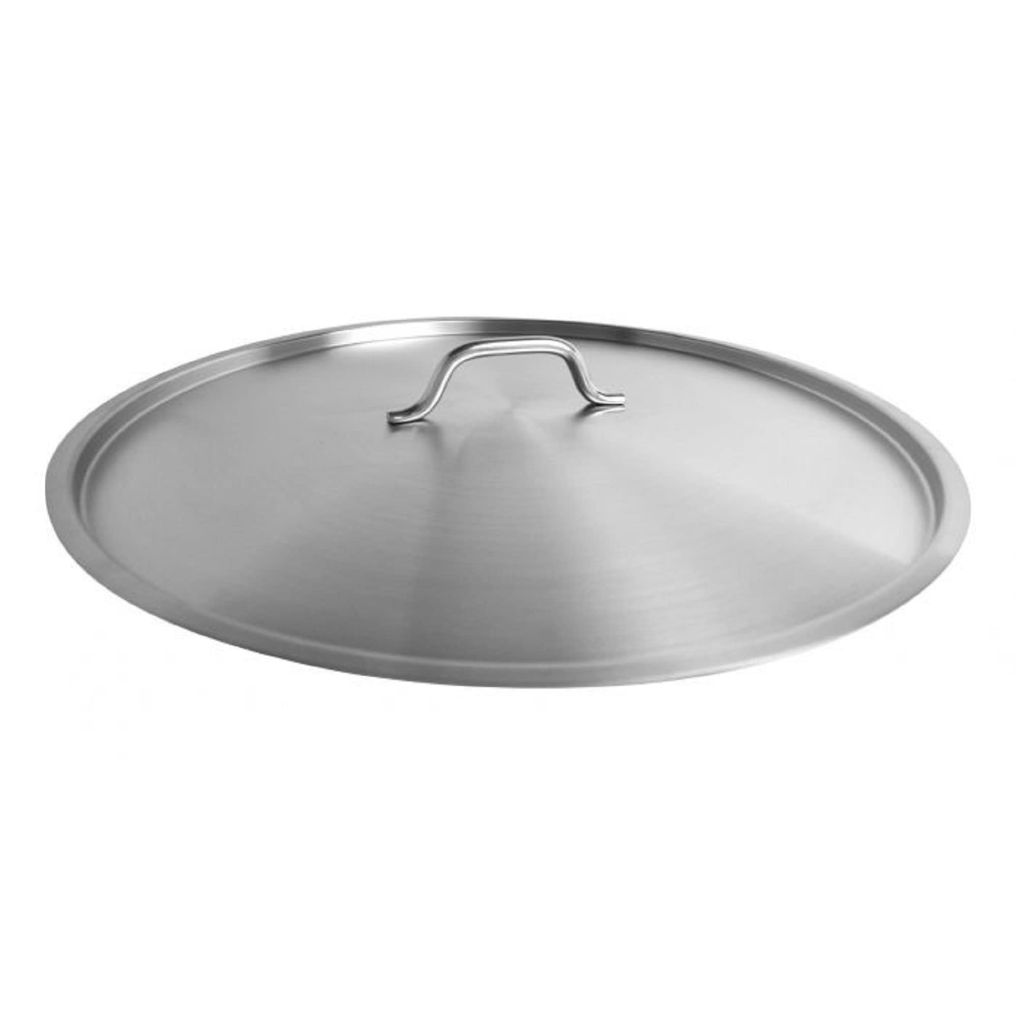 TrueCraftware-100 qt. Stainless Steel Stock Pot Lid 20-3/8" Diameter x 5/8" Thickness- Heavy Duty Stock Pot Cover Stew Pot Simmering Pot Soup Pot Lid for Soup Pasta Vegetable Oven Safe & NSF Certified