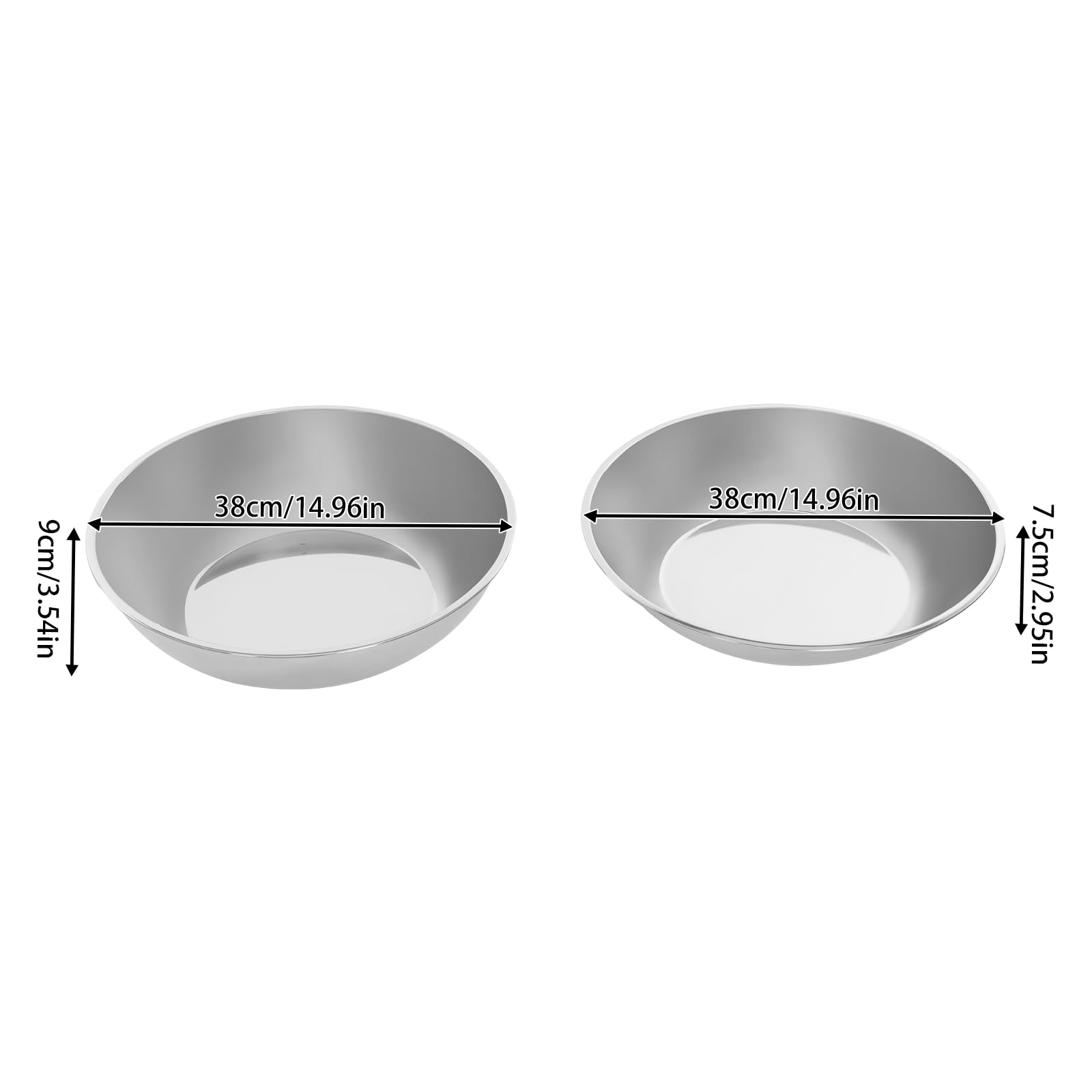 Round Chafing Dish Buffet Set, 7.3 QT Buffet Stove, Stainless Steel Chafer Buffet Servers and Warmers Set for Party Event Wedding Camping Dinner