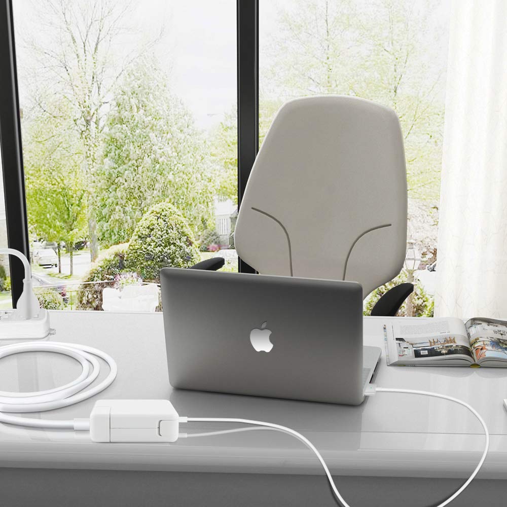 Great Power Adapter Extension Cord Wall Cord Cable, WEGWANG Cord Compatible for Apple Mac iBook MacBook Pro MacBook Power Adapters 45W, 60W, 85W MagSafe 1 or MagSafe 2 Models