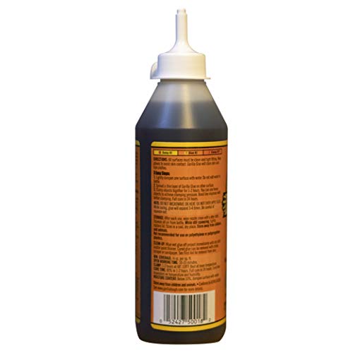 Gorilla Original Gorilla Glue, Waterproof Polyurethane Glue, 18 Ounce Bottle, Brown, (Pack of 1)