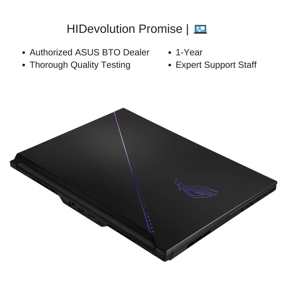 HIDevolution ASUS ROG Zephyrus Duo 16 GX650RM 16" WUXGA 165Hz, 3.2 GHz Ryzen 7 6800H, RTX 3060, 16 GB 4800MHz RAM, 1 TB PCIe SSD