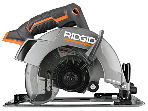 Ridgid R8653 Gen5X Brushless 18V Lithium Ion Cordless 7 1/4 Inch 3,800 RPM Circular Saw with Bevel and Depth Adjustment (Batteries Not Included, Power Tool Only)
