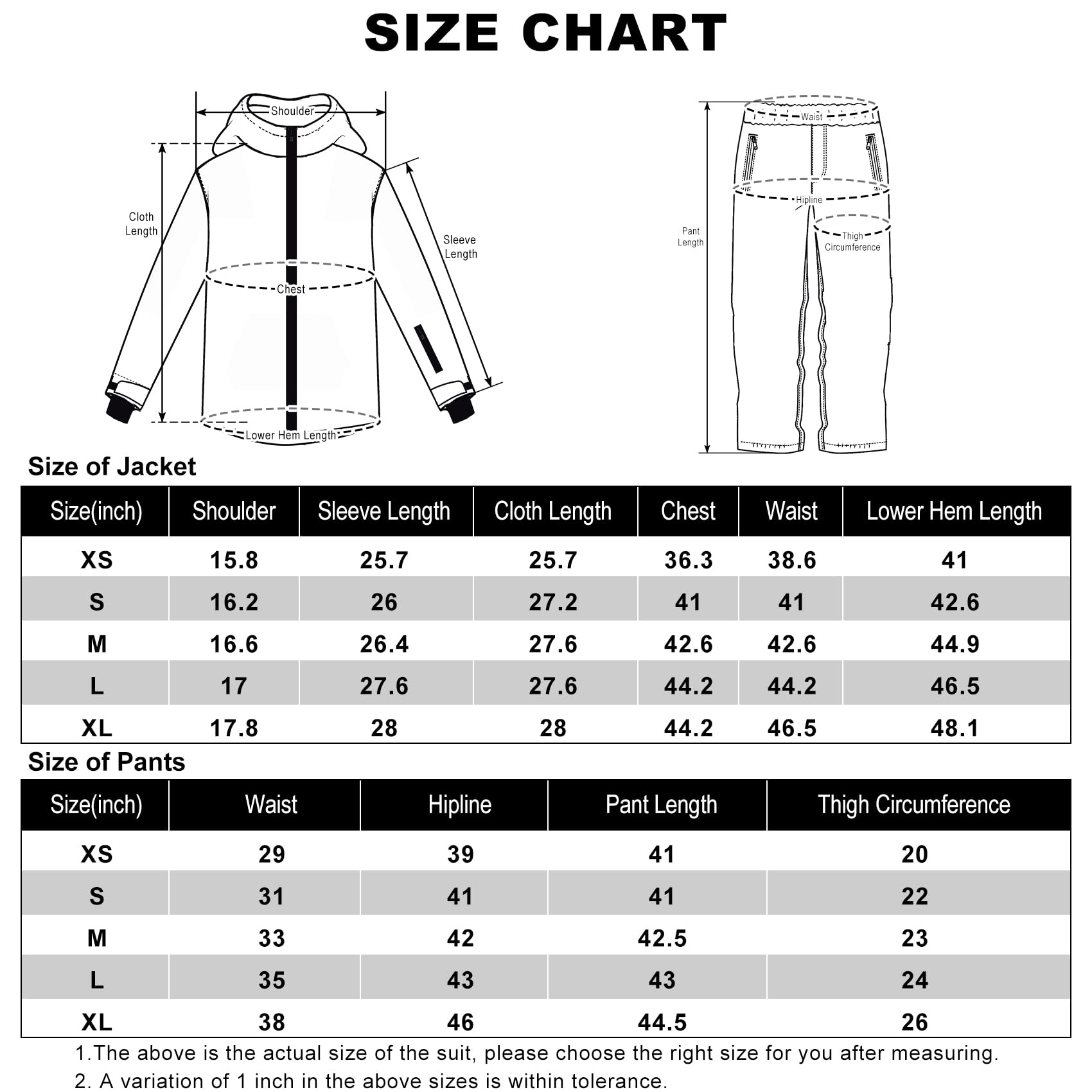GSOU SNOW Women's Ski Jacket and Pants Snowboarding Snowsuit Coat Insulated Waterproof Windproof,Color Spot Pink L