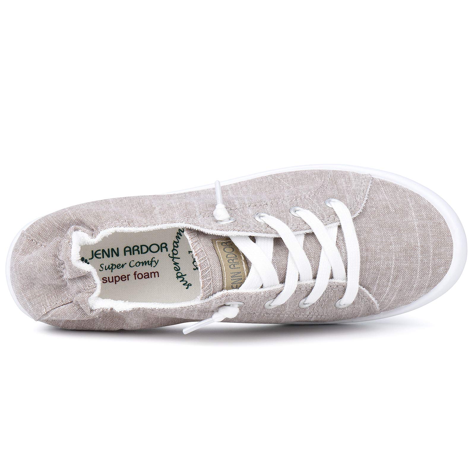 JENN ARDOR Women's Canvas Shoes Low Top Classic Slip-On Lightweight Comfort Fashion Sneakers for Walking Zebra