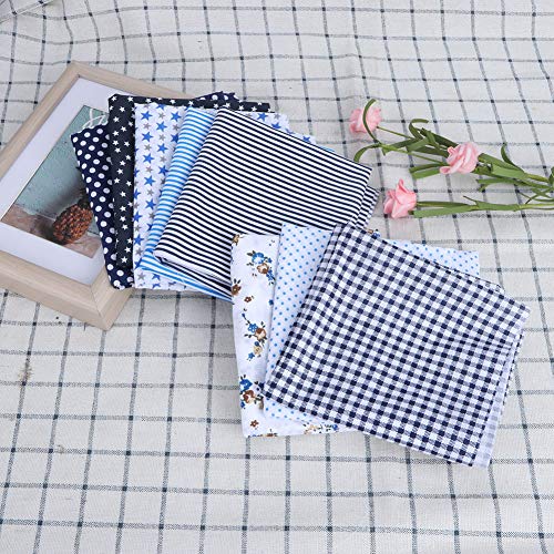 Printed Fabric, Stable Cotton Fabric Eco-Friendly 50x50cm Craft Cloth Kit Soft Touch Breathable for Kids Clothing