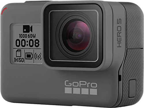 GoPro HERO5 Black Waterproof Digital Action Camera w/ 4K HD Video & 12MP Photo (Renewed)