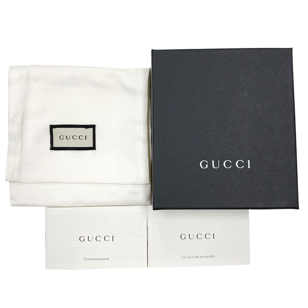 Gucci Men's Black GG Canvas Bi-fold Wallet 150413 G1XWN 8615