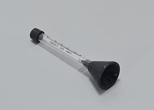 RIVERWELD Argon Gas Flow Meter Scale Tester Measure Flowmeter for Tig Welder Welding 1PK